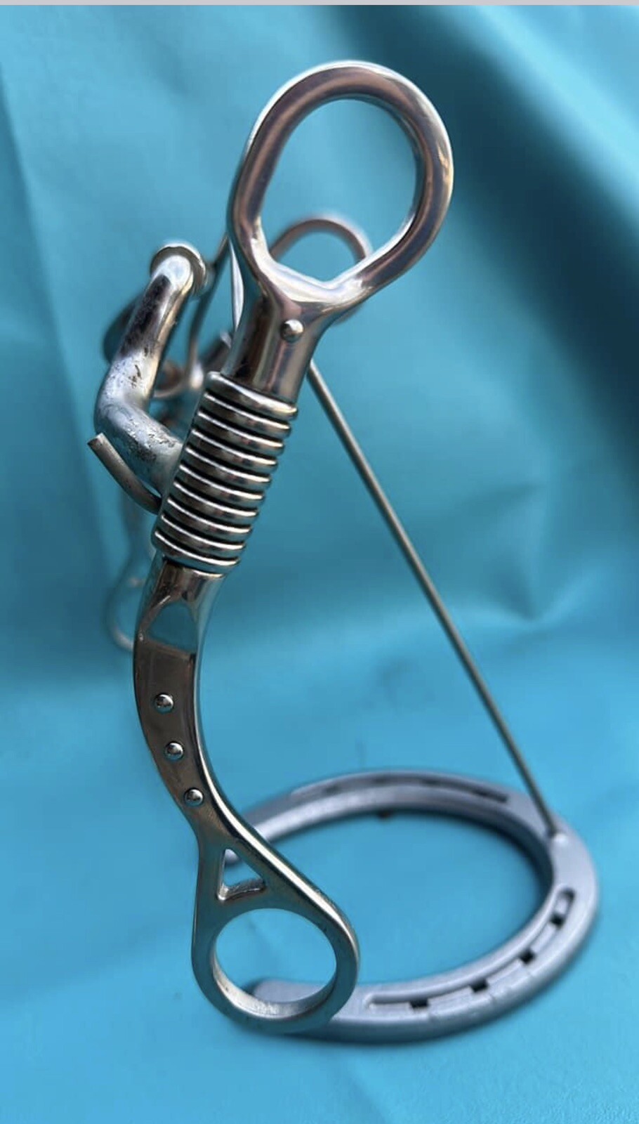 Mylers Toklat Western Ported Barrel Bit Dots on Short Shanks 5 | eBay