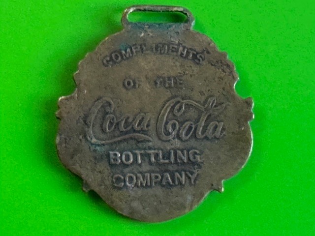 WF-054 Brass Coca Cola Watch Fob (ca1900) | eBay