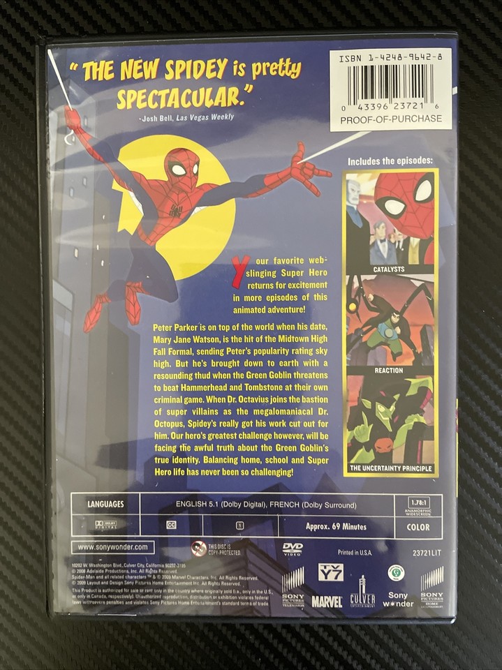 The Spectacular Spider-Man: Volume 3 (DVD, 2009) 43396237216| eBay
