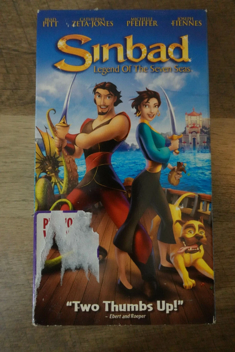 Sinbad Legend Of The Seven Seas Vhs