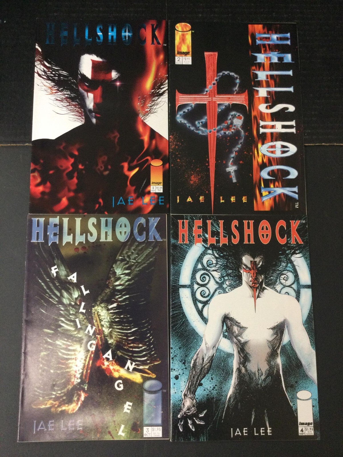 HELLSHOCK Image Comics #1-4 Jae Lee 1994 | eBay