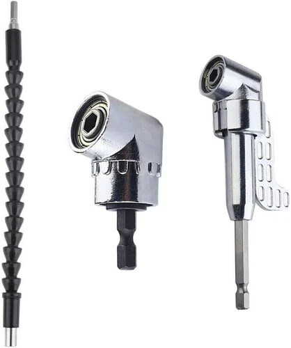 Detachable 90 Degree Screwdriver Right Angle Drill Attachment DIY ...