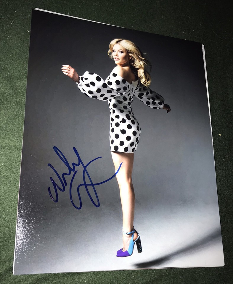 Witney Carson signed 8x10 photo proof DWTS Dancing with the Stars sexy ...