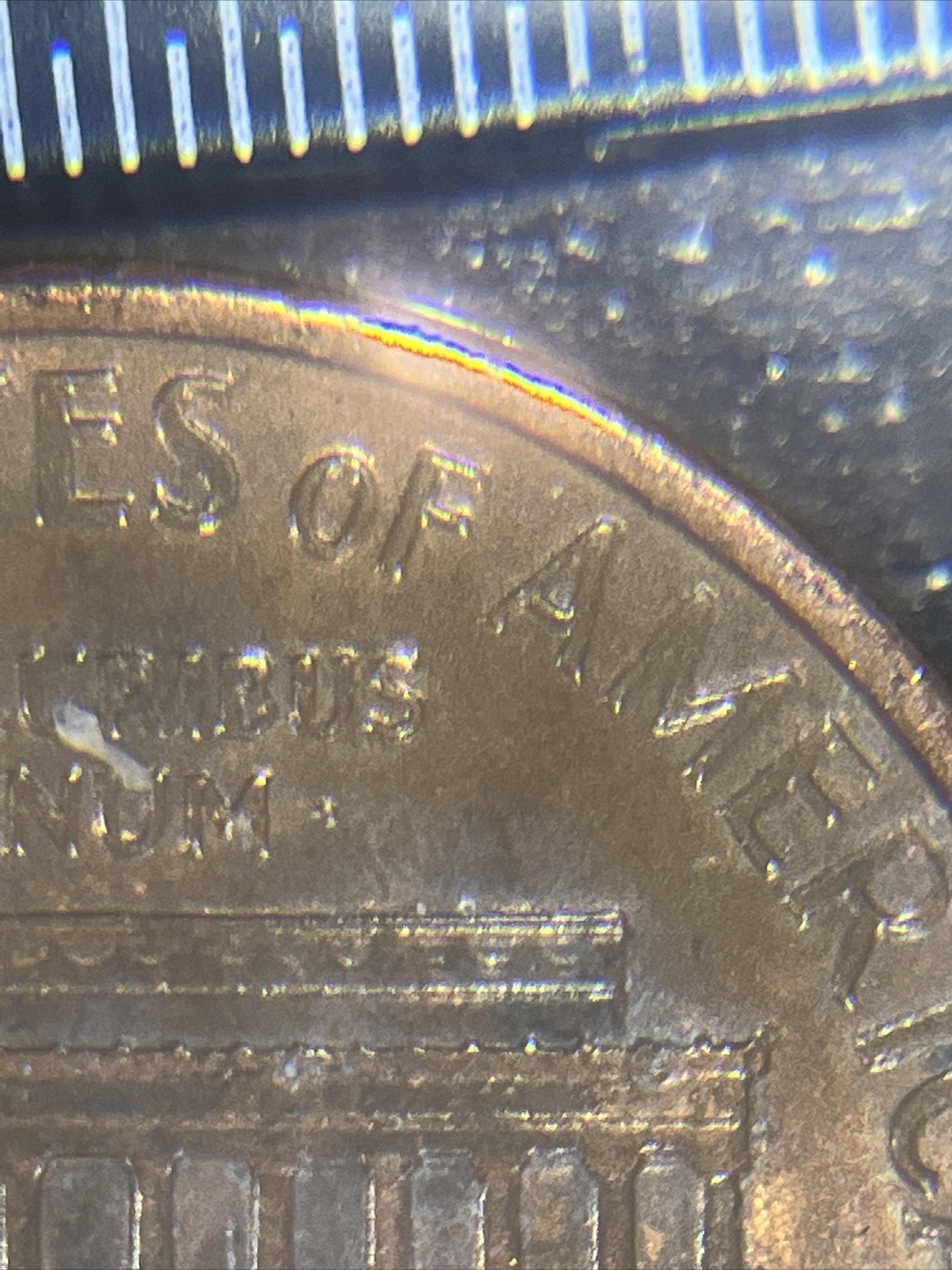 1988 D Wide "AM" RARE FG Transitional Error Lincoln Penny Cent | eBay