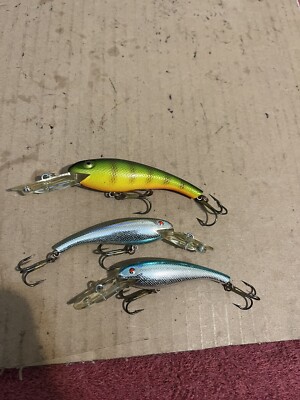 3 Cotton Cordell Wally Diver Fishing Lures | eBay