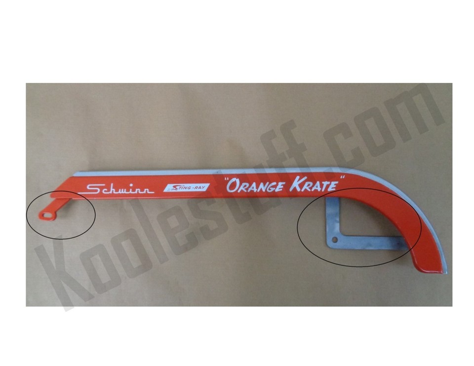Schwinn Stingray Krate Bicycle FRONT & REAR Chain Guard Brackets*Manta ...