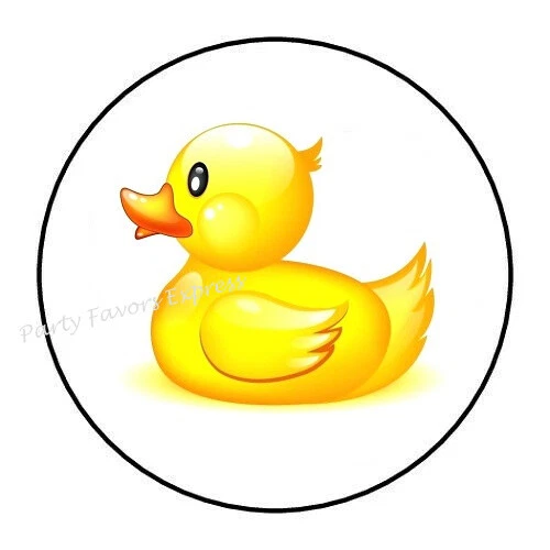 Baby Shower Rubber Duck Clip Art