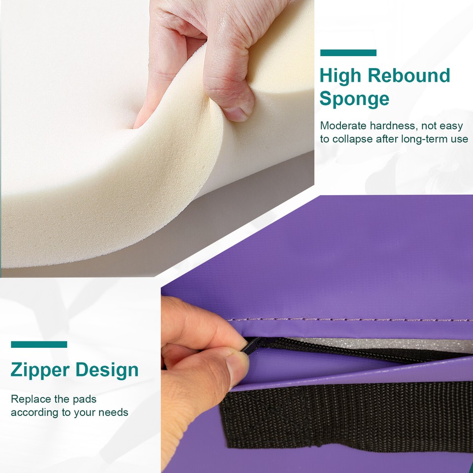 Gymnastics Mat Incline Tumbling Mats Folding Cheese Mat for Gymnastics ...