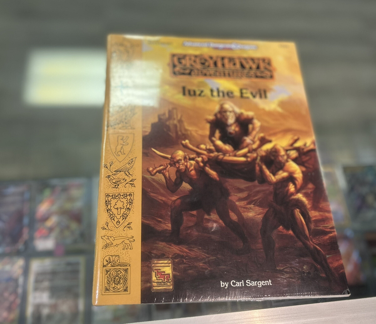 SEALED Iuz The Evil AD&D 2nd Edition Greyhawk Adventures TSR 9399 WGR5 ...