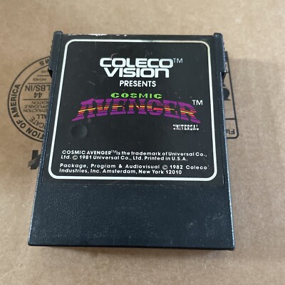 COSMIC AVENGER - Colecovision - Game Cartridge - FREE SHIPPING | eBay