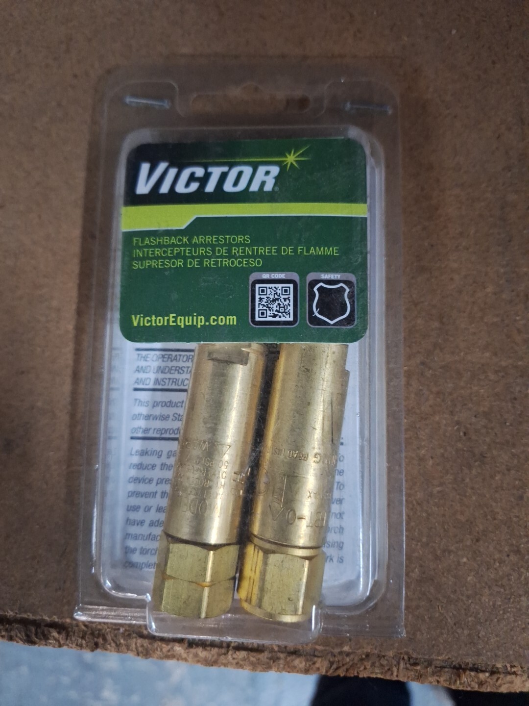 VICTOR 0656-0006 (BRAND NEW IN BOX) Flashback Arrestor Set. (GENUINE ...