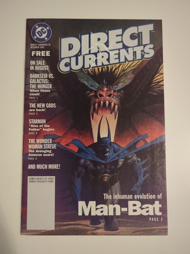 DC Direct Currents #91 DC Comics 1995 Batman Man-Bat Vertigo Sandman | eBay