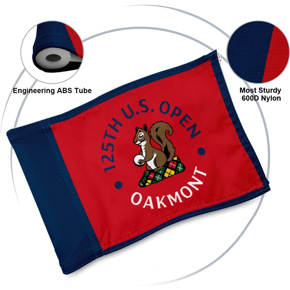 Oakmont Country Club 2025 US OPEN Golf Pin Flag Regulation Tube Flag ...