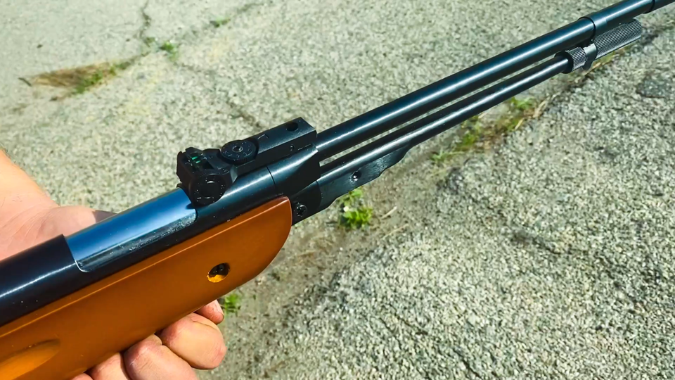 B3 Air Pellet Rifle Gun Real Wood Underlever Gun .177 / 4.5mm Caliber ...