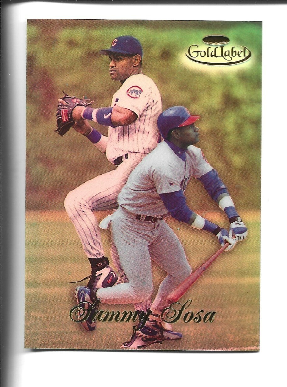 1998 Topps Gold Label #83 Sammy Sosa card, Chicago Cubs | eBay