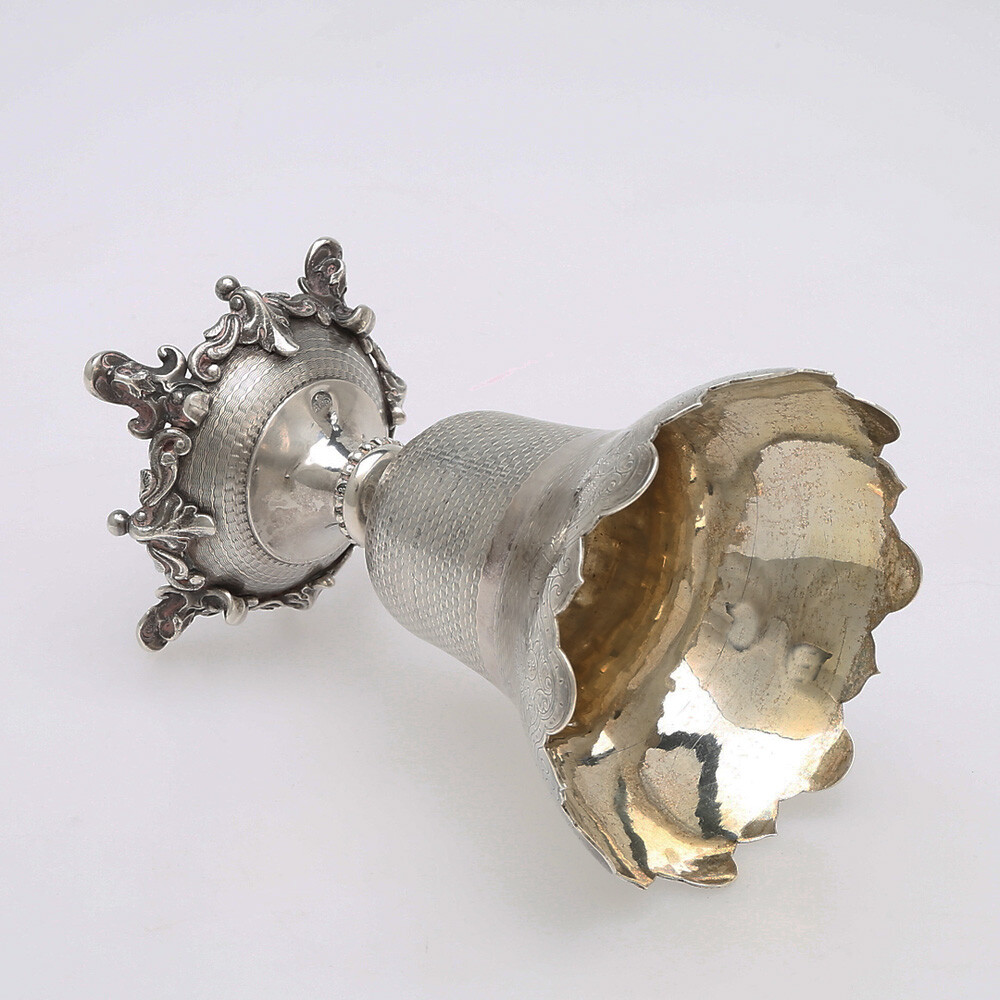 19th ANTIQUE OTTOMAN TURKISH ISLAMIC ARABIC SILVER TUGHRA MAHMUD II ...