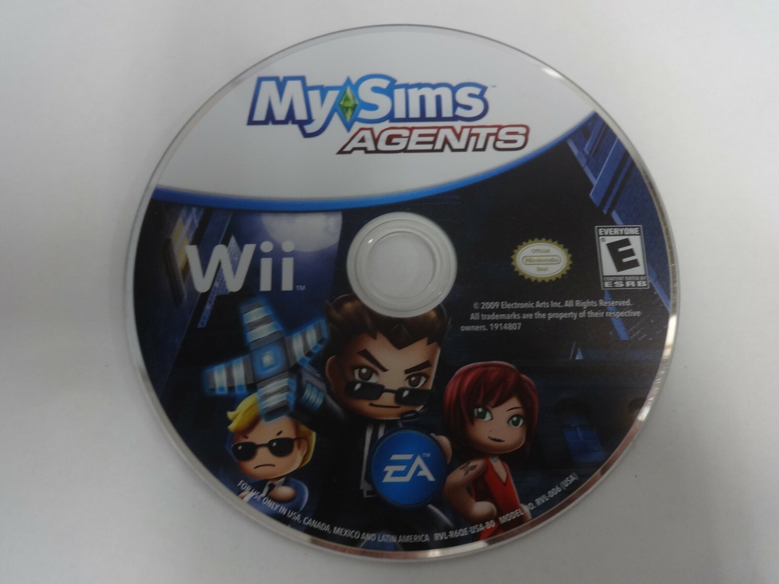 My Sims Agents Nintendo Wii Game Disc Only Free Ship | eBay