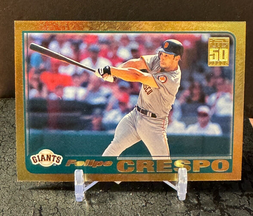 2001 Topps Baseball Felipe Crespo Card #590 #0938/2001 | eBay