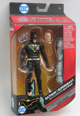 DC Comic Multiverses Batman Super heavy Jim Gordon Batman Action Figure ...