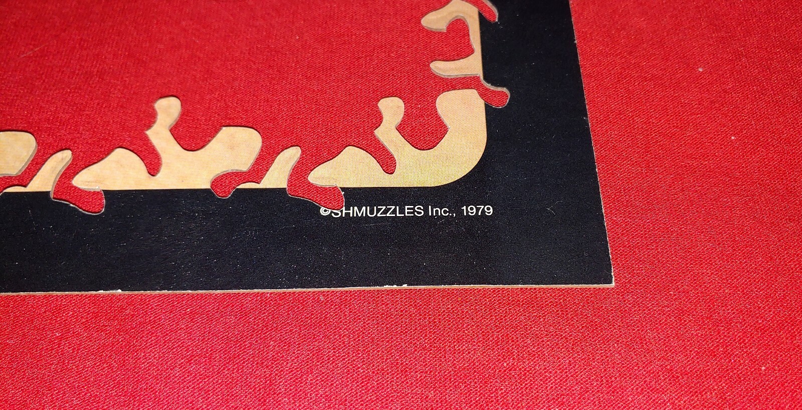 1979 SHMUZZLE PUZZLE - "THE KISS" 168 Pieces Complete Vintage Retro ...