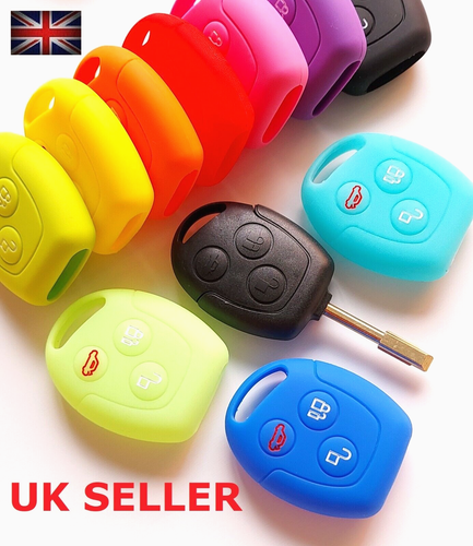 FOR FORD KEY COVER KA MONDEO FIESTA PUMA FOCUS GALAXY CMAX SMAX REMOTE ...