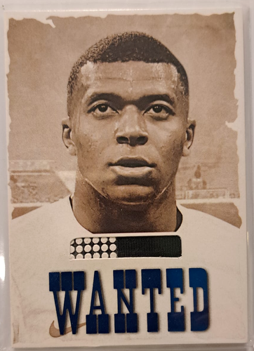 2022 Futera Fan Selection Wanted Kylian Mbappe Relic Patch /3 | eBay
