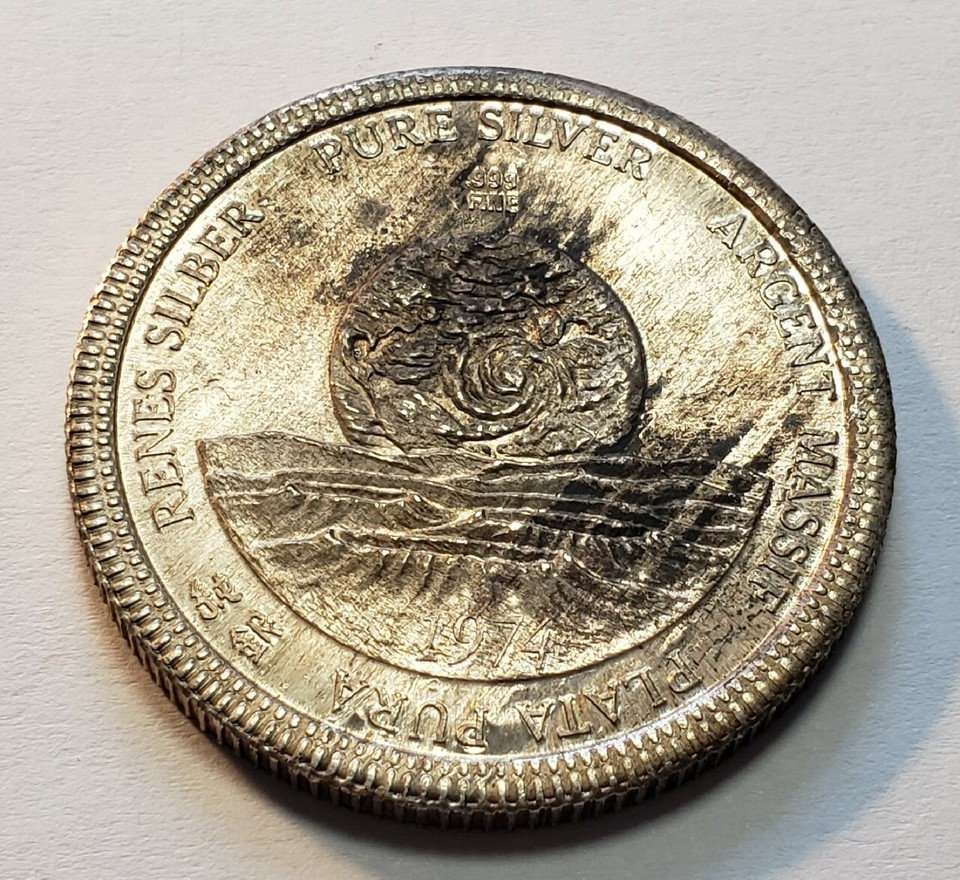 1 oz .999 Silver Round - International Silver Trade Unit - Unique ...