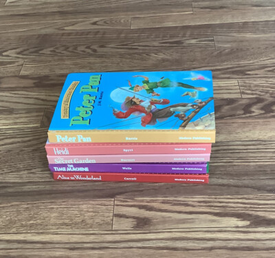 Lot Of 5 Treasury Of Illustrated Classic Lot Peter Pan Heidi Alice In ...