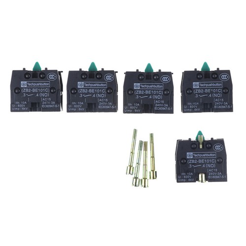 5PCS ZB2-BE101C Push Button Switch Contact Block XB2 Series Products S ...