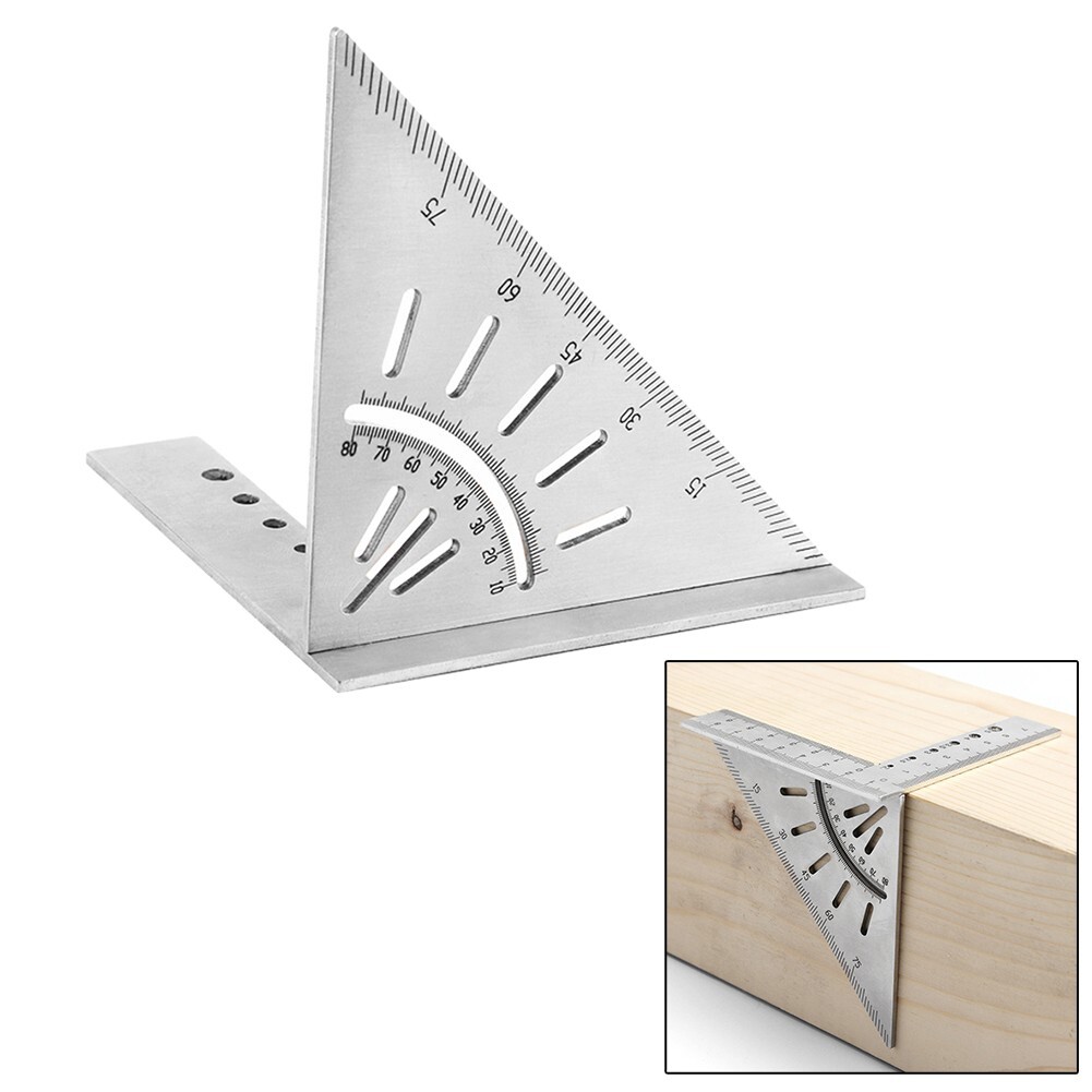 Stainless Steel Triangle Ruler with Accurate Scale and Simple | eBay