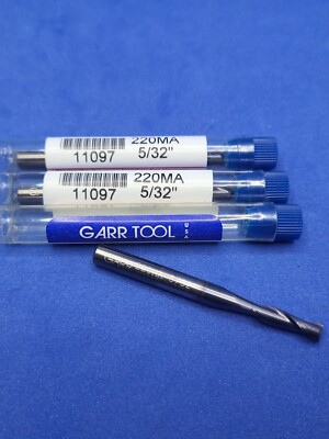 (3) Garr Tool 11097 5/32" Carbide End Mills | eBay
