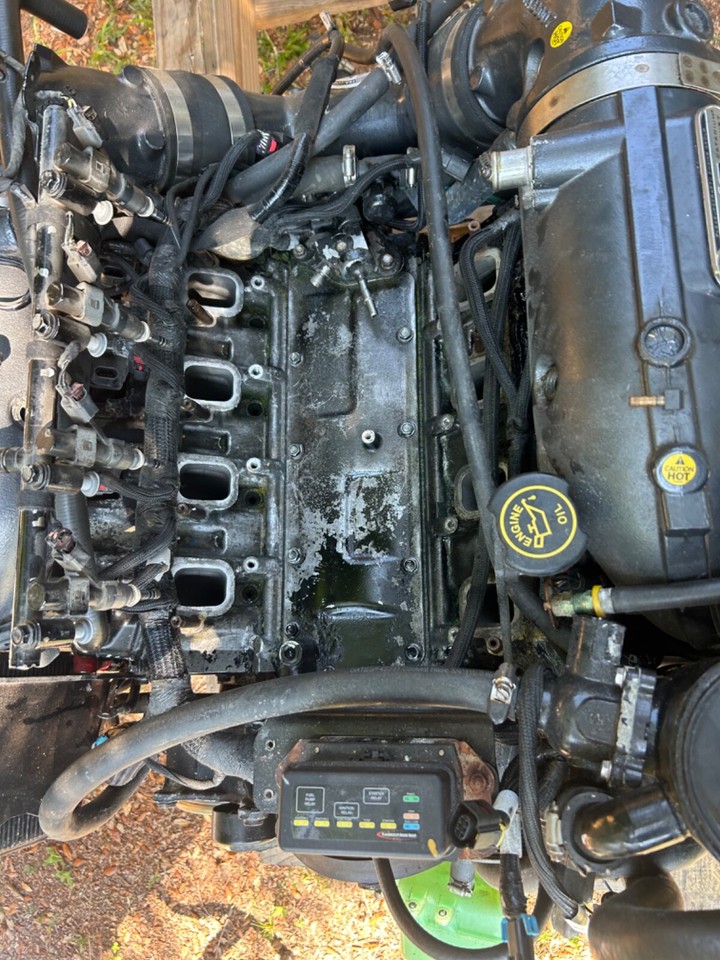 PCM ZZ6 Marine Engine LT 6.2 Liter 4-Stroke with Wet Exhaust Manifolds ...