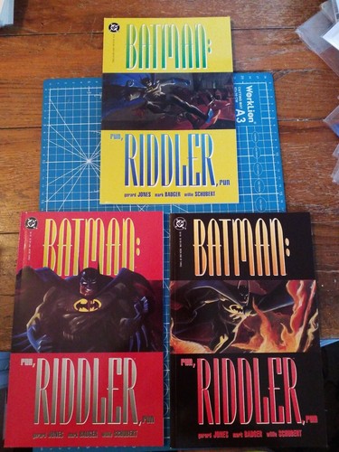 Batman Run Riddler Run 1 2 3 DC Comics 1992 Complete Set | eBay