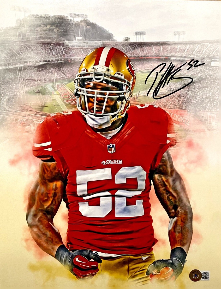 Patrick Willis 49ers Patrick Willis Signed San Francisco 49ers 8x10