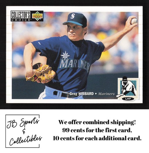 1994 Collector's Choice Greg Hibbard #462 Seattle Mariners | eBay
