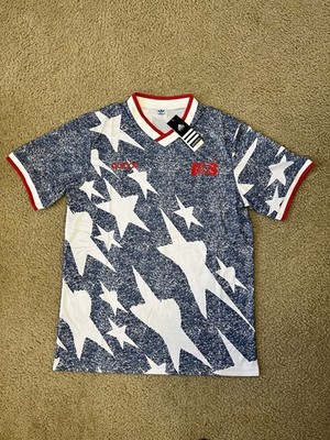 XL Adidas USA 1994 World Cup USMNT Soccer Jersey Kit Shirt Denim ...