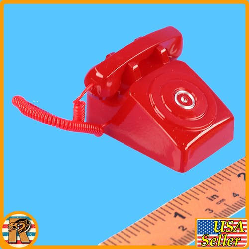Batman Alfred 1966 - Red Batphone - 1/6 Scale Mars Toys Action Figures ...