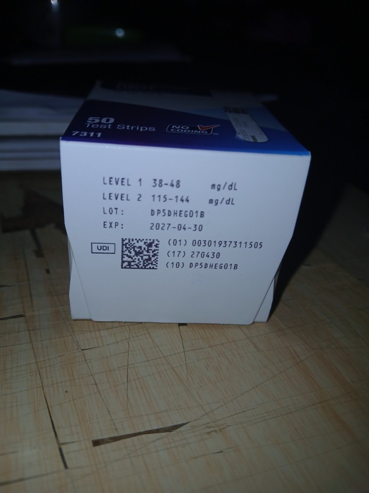 Contour Next test strips 50ct, 7311 Expired 04/30/2027. New Sealed Box ...