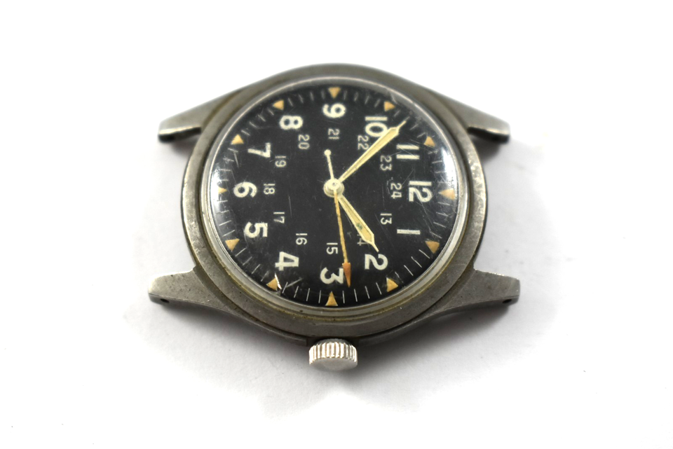 Vintage Benrus Military Wrist Watch DTU-2A/P MIL-W-3818B Hack Set Watch ...