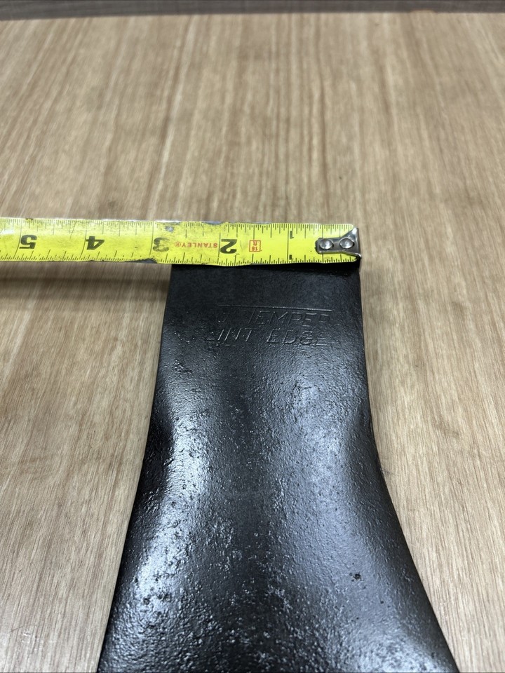 Vintage True Temper Flint Edge Axe Head 34oz. Woodsman Camping Hatchet ...