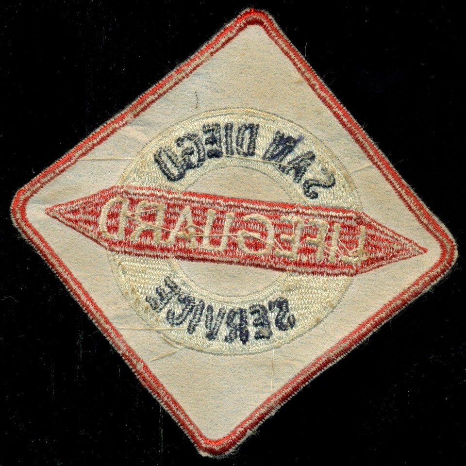 San Diego California Lifeguard Patch S-3 | eBay