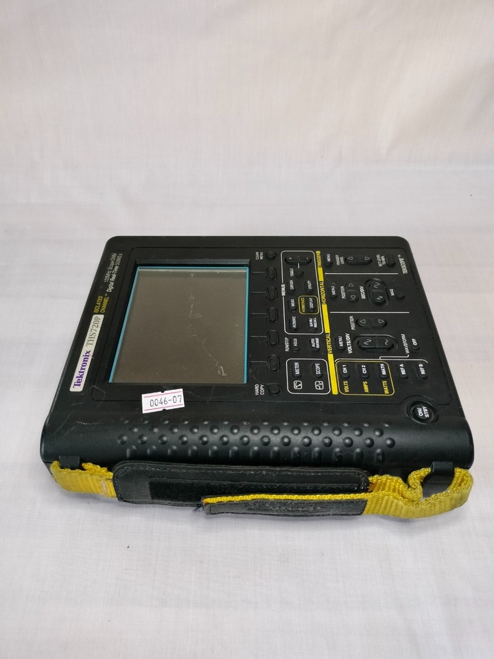 Tektronix THS720P Oscilloscope 100Mhz Scope/DMM Digital Real-Time 500MS ...