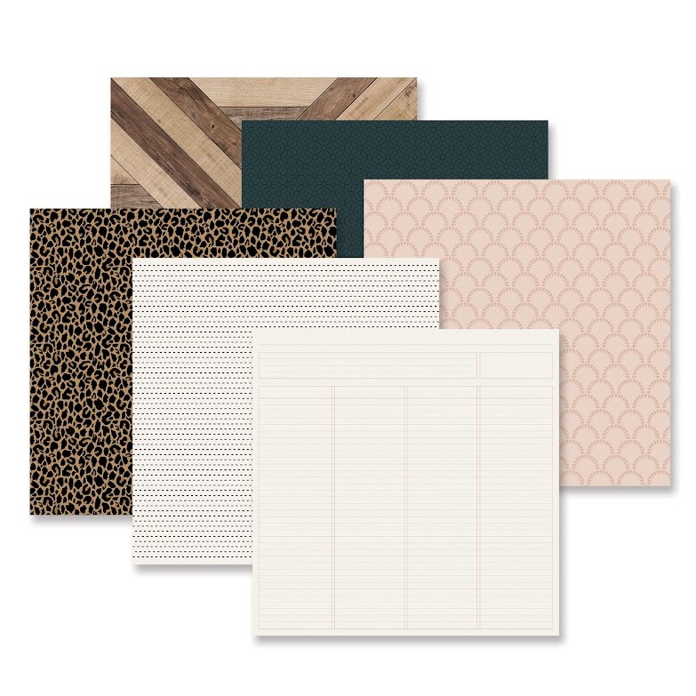 Rare & Current Creative Memories Paper Pack 12x12 Double Sided Printed ...