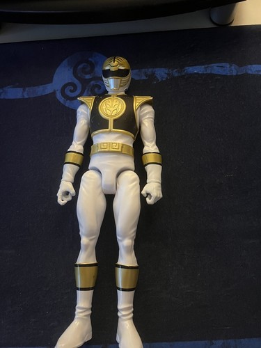 Power Rangers Mighty Morphin White Ranger 12-Inch Action Figure Toy ...