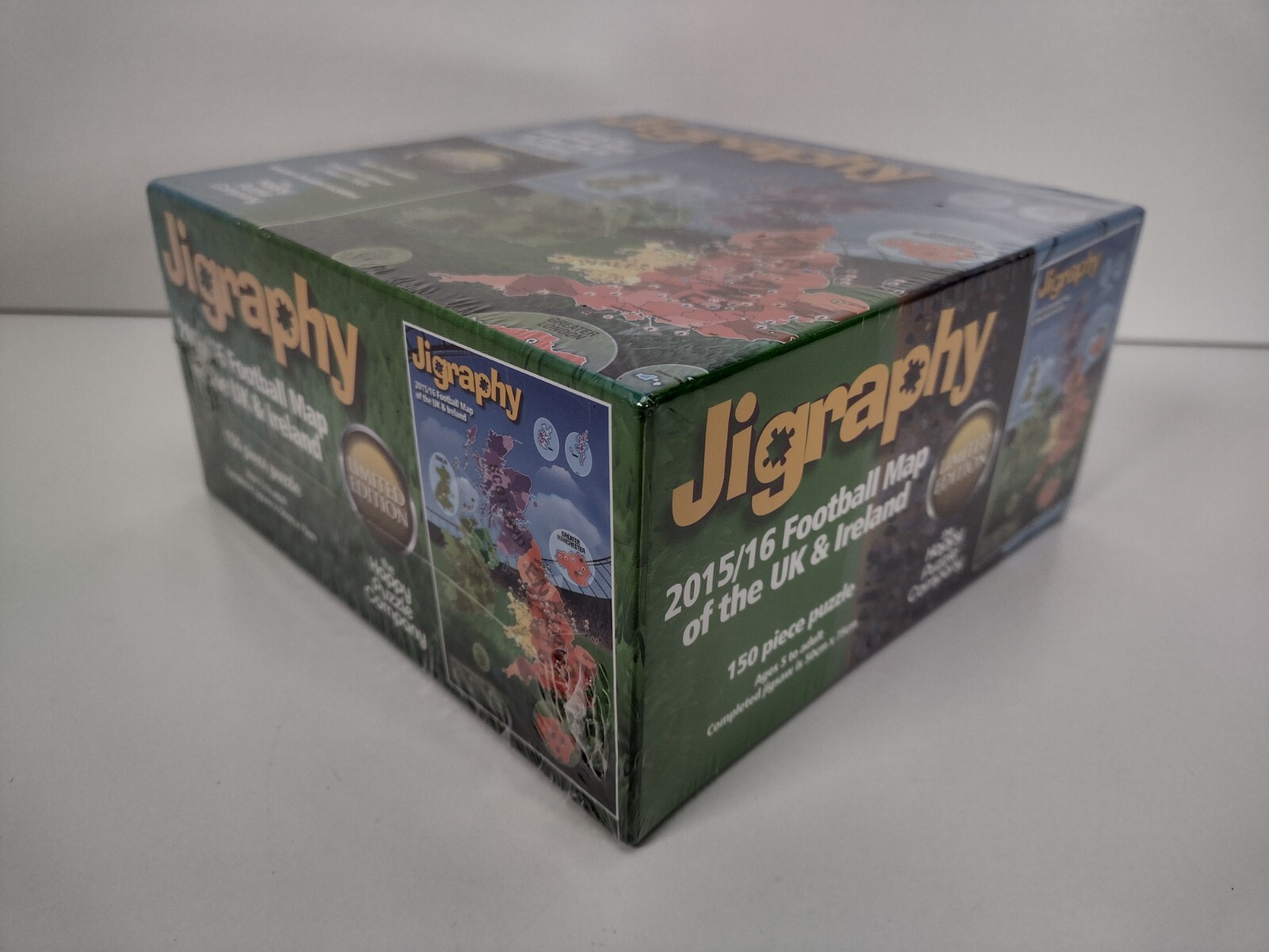 Jigraphy 2015/16 Football Map of the UK & Ireland 150 Piece Puzzle ...