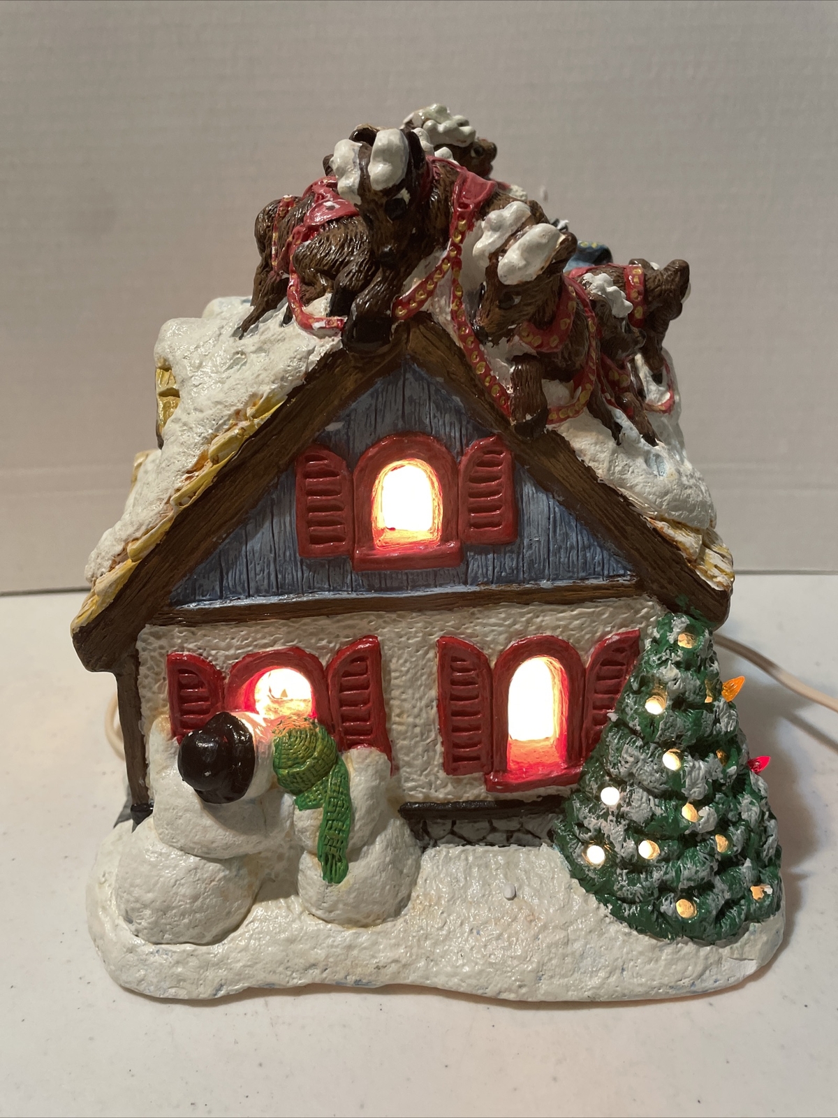 Wee Crafts : "SANTA'S LAST STOP" - Christmas FINISHED Painted Kit ...