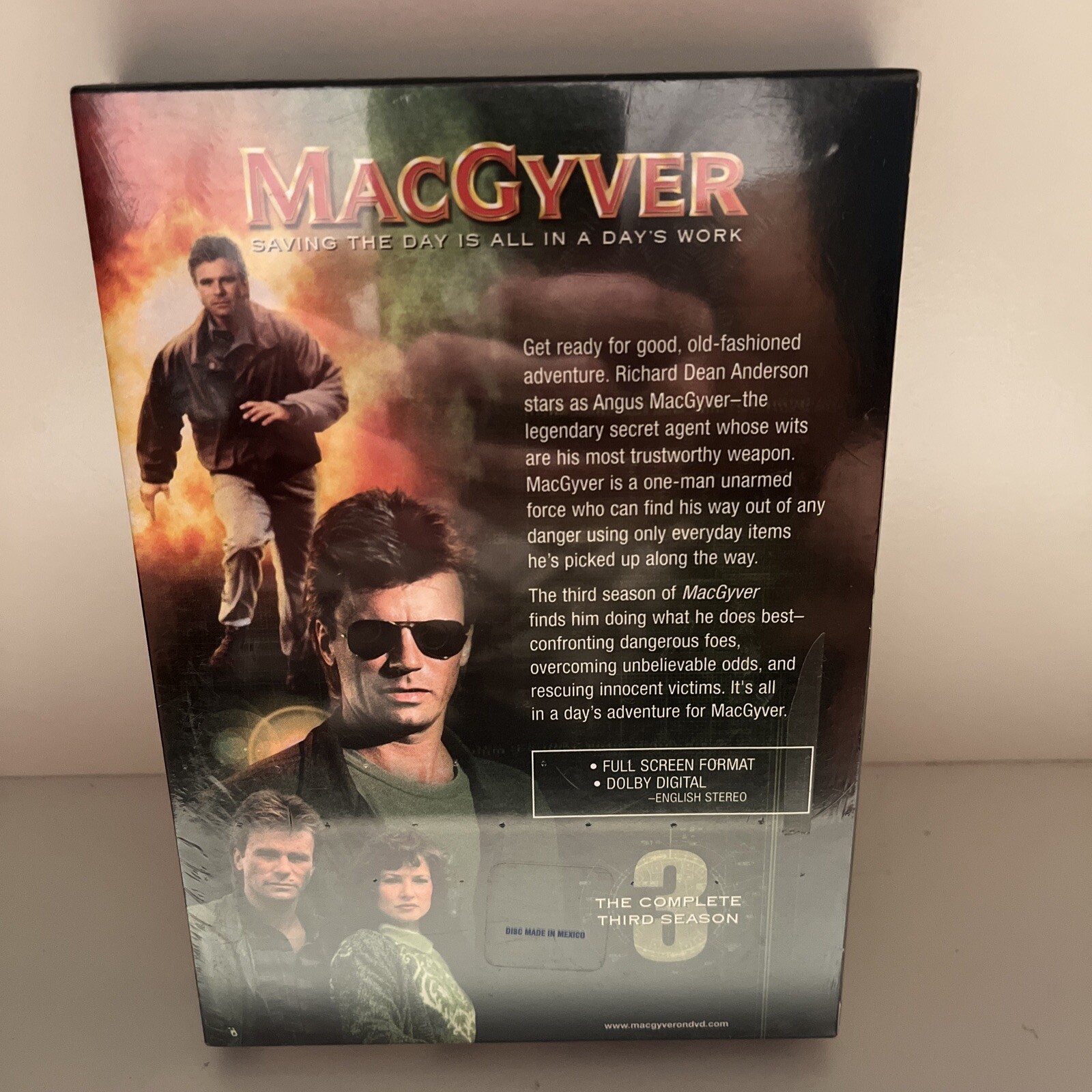 MacGyver - The Complete Third Season (DVD, 2005, 5-Disc Set, Checkpoint ...