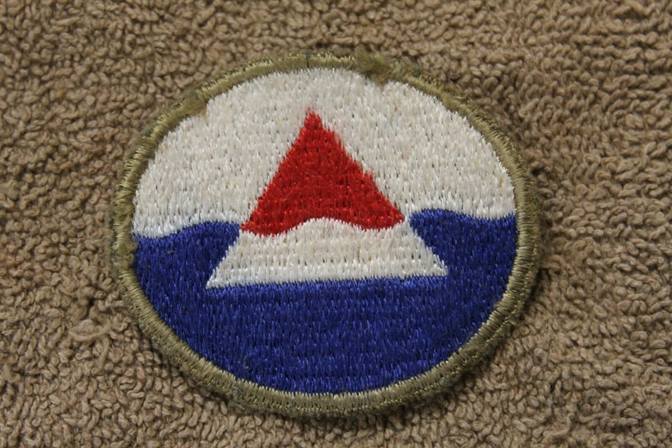 Scarce Original WW2 U.S. Army Iceland Base Command "Black Backed" Uniform Patch | eBay