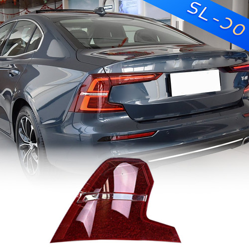 For 2019-24 Volvo S60 Left Outer Rear Tail Light Brake Light Lens Cover ...