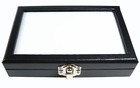HIGH GRADE TOP GLASS DISPLAY BOX 10x15 CM SHOW CASE JEWELRY GEMS STONE ...